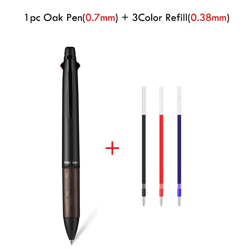 Ручка-карандаш Uni 5 в 1 JETSTREAM Oak Pen 0.38 Refills