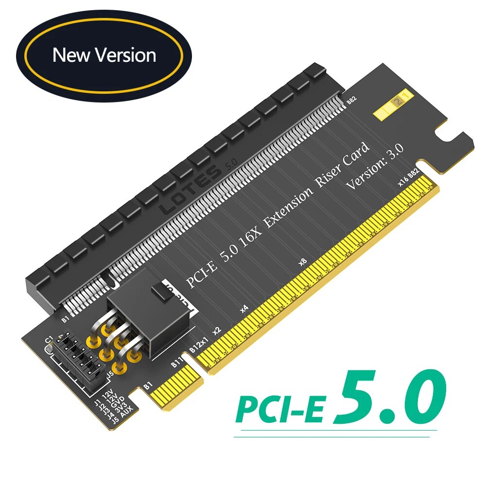 PCI Express 5.0 X16 к X16 Адаптер