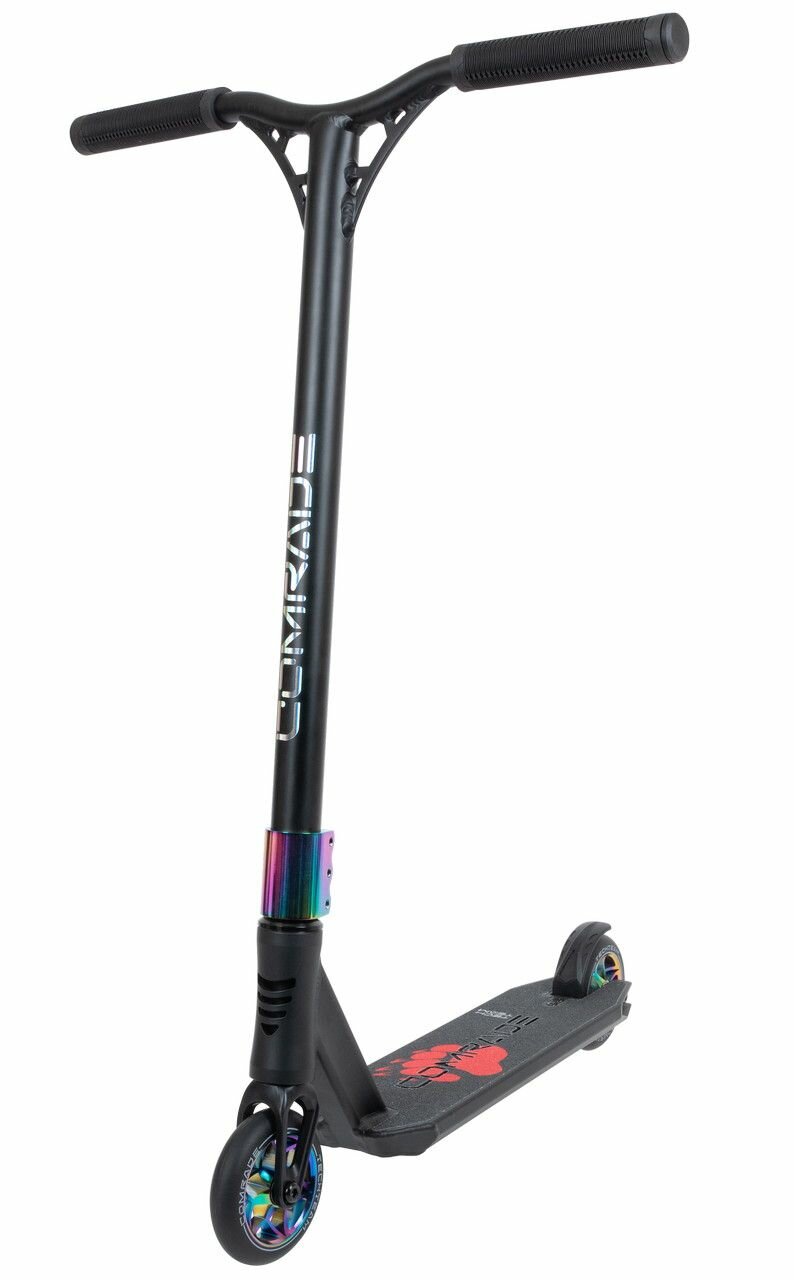 Трюковой самокат Tech Team Comrade V2, Парк, от 140 см - Black