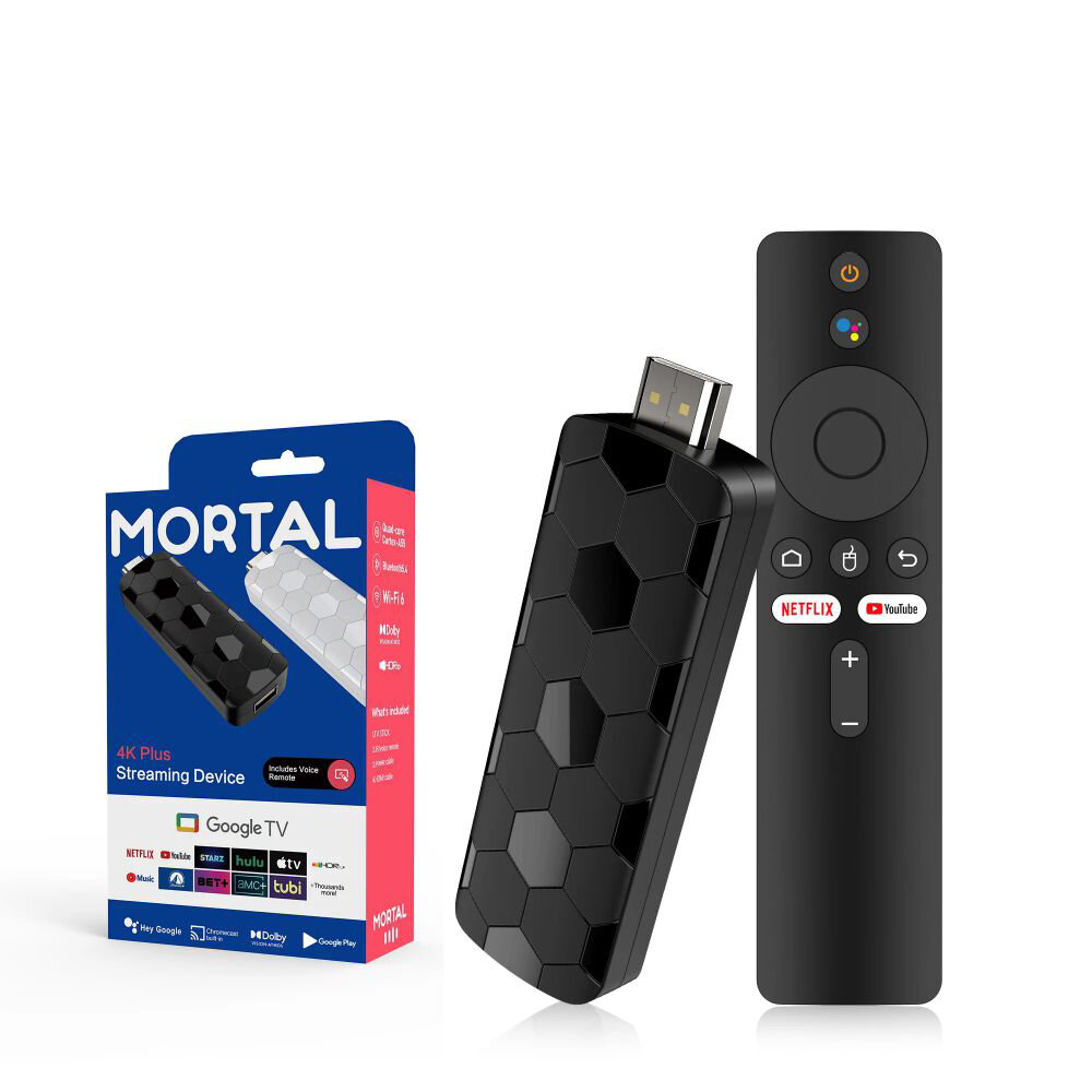 TV Stick 4K R3+ Rockchip RK3518 Wifi 2.4G HDR10 BT5.0 Quad Core 2G 16G USB 3.0 Видео YouTube Домашний кинотеатр Android TV Box