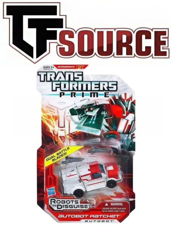 Трансформеры игрушки Hasbro Autobot Ratchet Deluxe Class Transformers Prime Robots in Disguise
