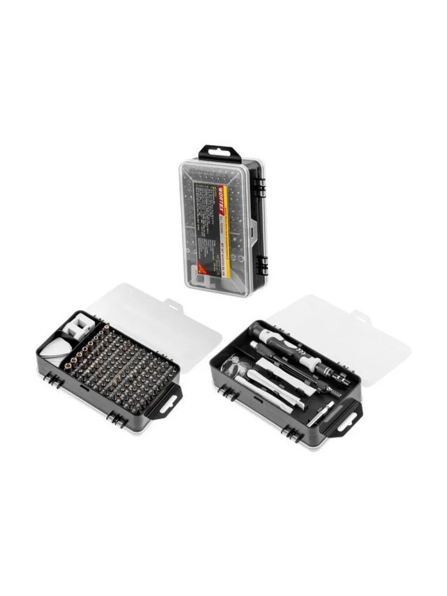 Отвертка-держатель с набором бит WORTEX BS 115 (1323451)