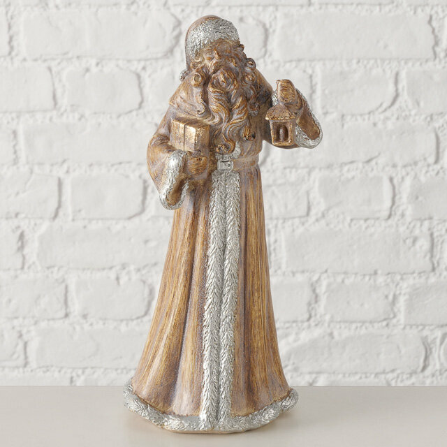 Новогодняя фигурка Санта с игрушками 26 см, Boltze (Больтце), 2069435-2