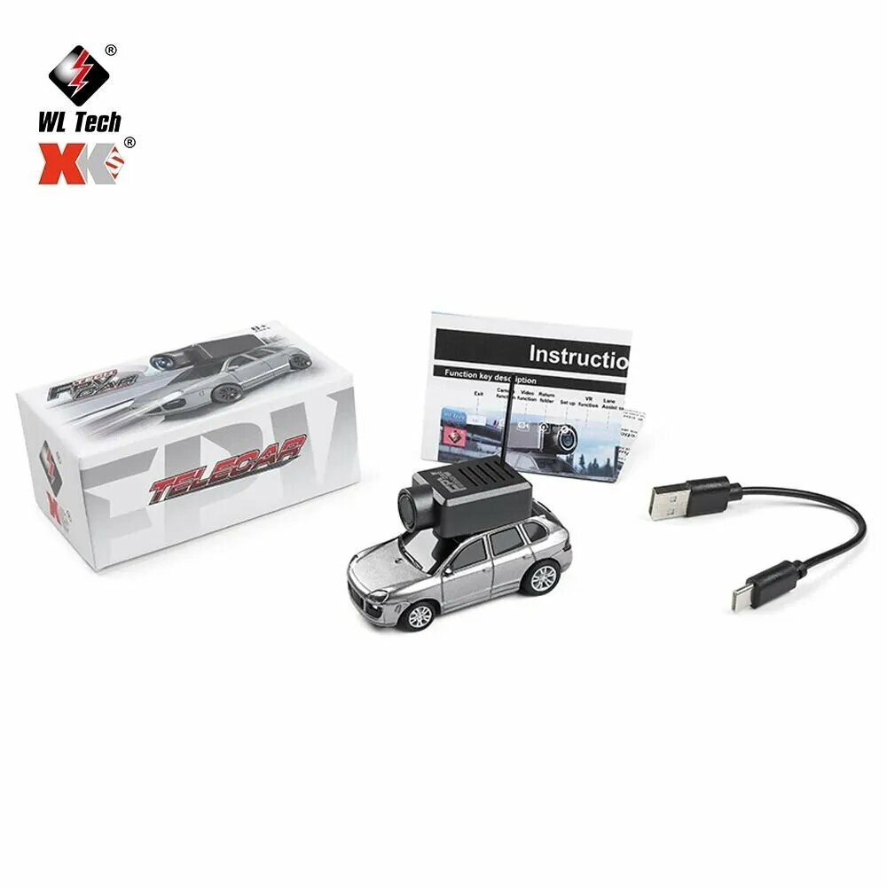 Wltoys 6401 1/64 4WD RC автомобиль с камерой, 2.4GHz, высокоскоростная управляемая гоночная модель, игрушка для детей