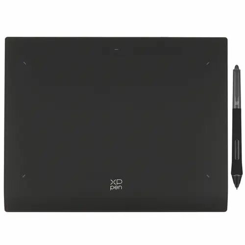 Графический планшет XP-Pen Deco Pro MW (MT0962B_ACK05) серый - проводной/беспроводной, ввод - перьевой, рабочая область - 228,6 мм x 152,4 мм, 5080 lpi, перо - пассивное, чувствительность - 16384 уровня, Bluetooth, USB Type-C