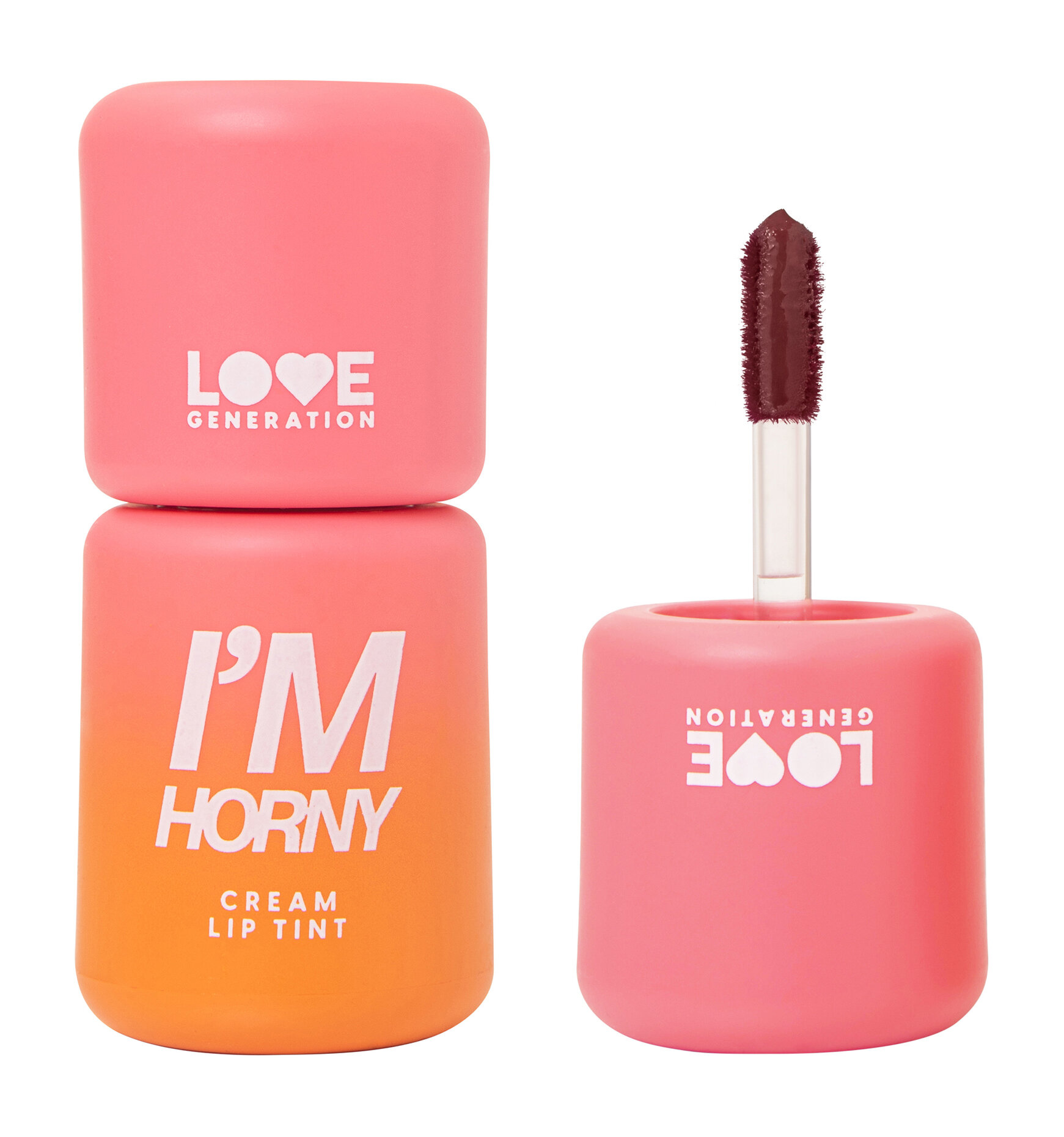 LOVE GENERATION Тинт для губ I'm Horny кремовый, 3 мл, 05 Холодный Розовый