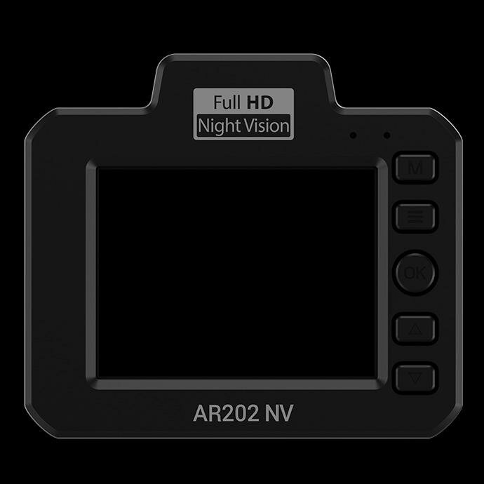 Видеорегистратор NAVITEL AR202 NV, черный