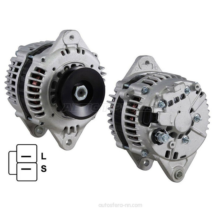 SAT ST231000W802 Генератор NISSAN PRIMERA 2.0D 96-02/SAFARI 4.2D 99-07 12V 90A