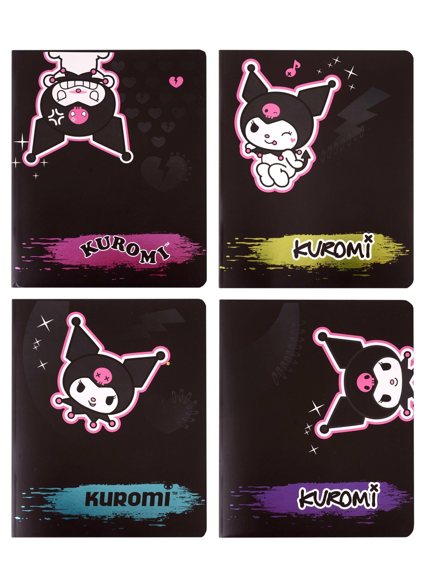 Тетрадь общая «Kuromi» в ассортименте, 48 листов в клетку, А5 - Kuromi