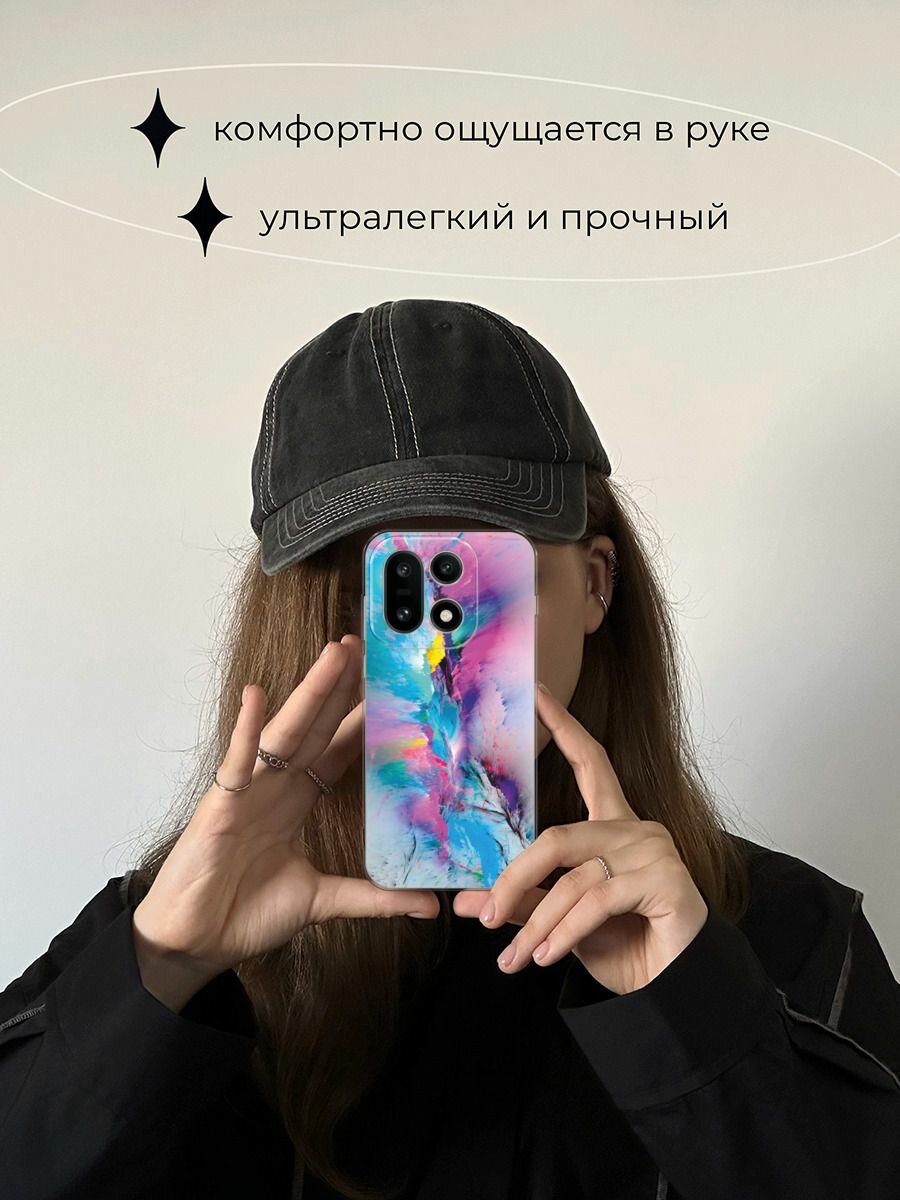 Силиконовый чехол на OnePlus 15 / Ван Плас 15 с принтом Абстракция 29 — фото 1