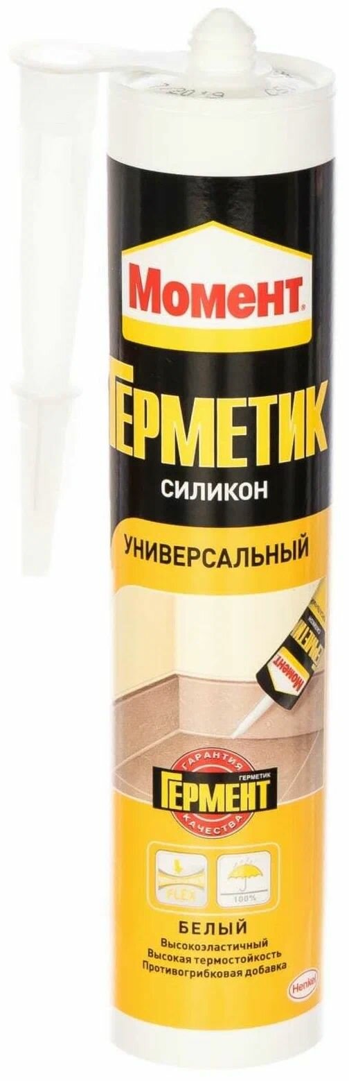Момент Герметик Для ванной и кухни прозрачный 280 мл