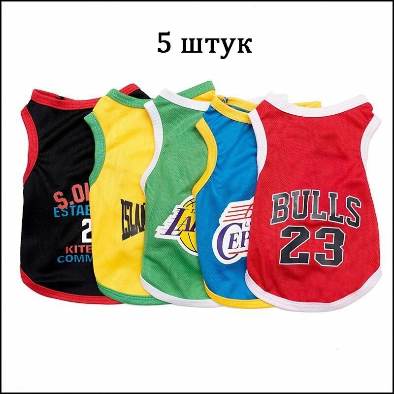 Майка Hanxiaoyudm, для собак и кошек, L, 5 шт, защита от клещей
