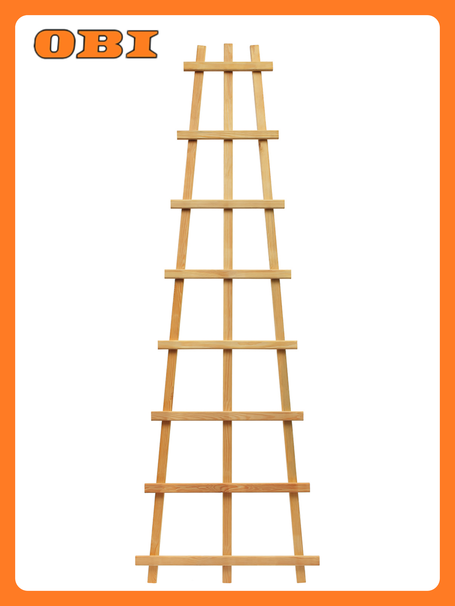 Решетка треугольник для вьюнов DYATEL 180х60х4 см сосна