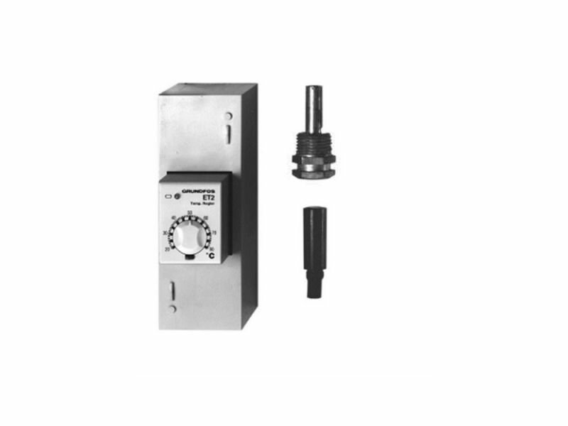 Температурное реле с накладным датчиком ET 2, +20 C.+80 C