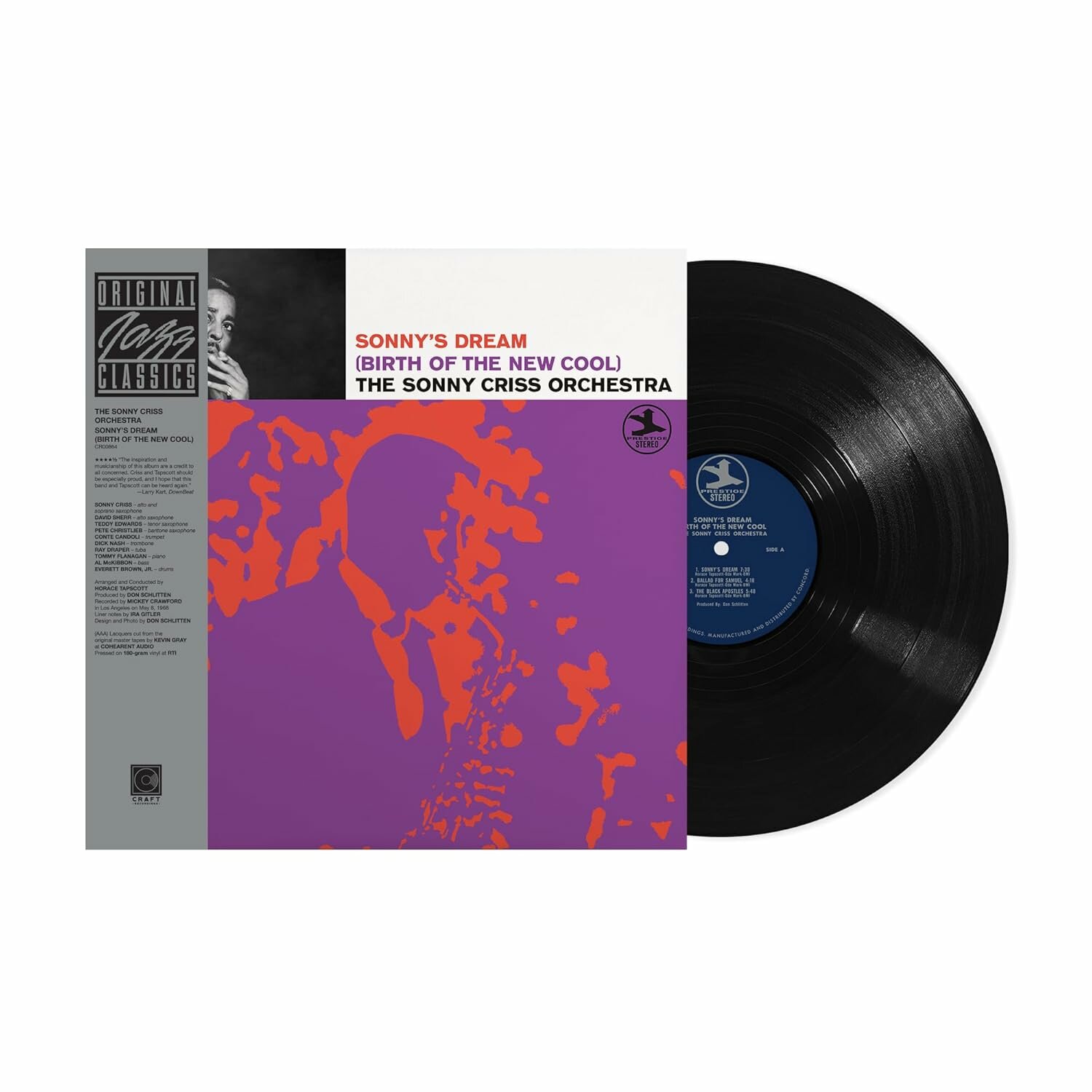 Sonny Clark - Sonny's Dream (Birth Of The New Cool) (Analogue, Original Jazz Classics) (LP) 2025, Concord, Original Jazz Classics Series, Фирменная виниловая пластинка