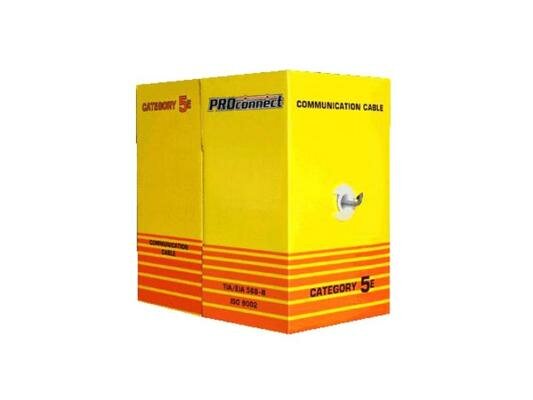 Кабель Proconnect UTP кат 5e 2 пары 24AWG 305м 01-0027