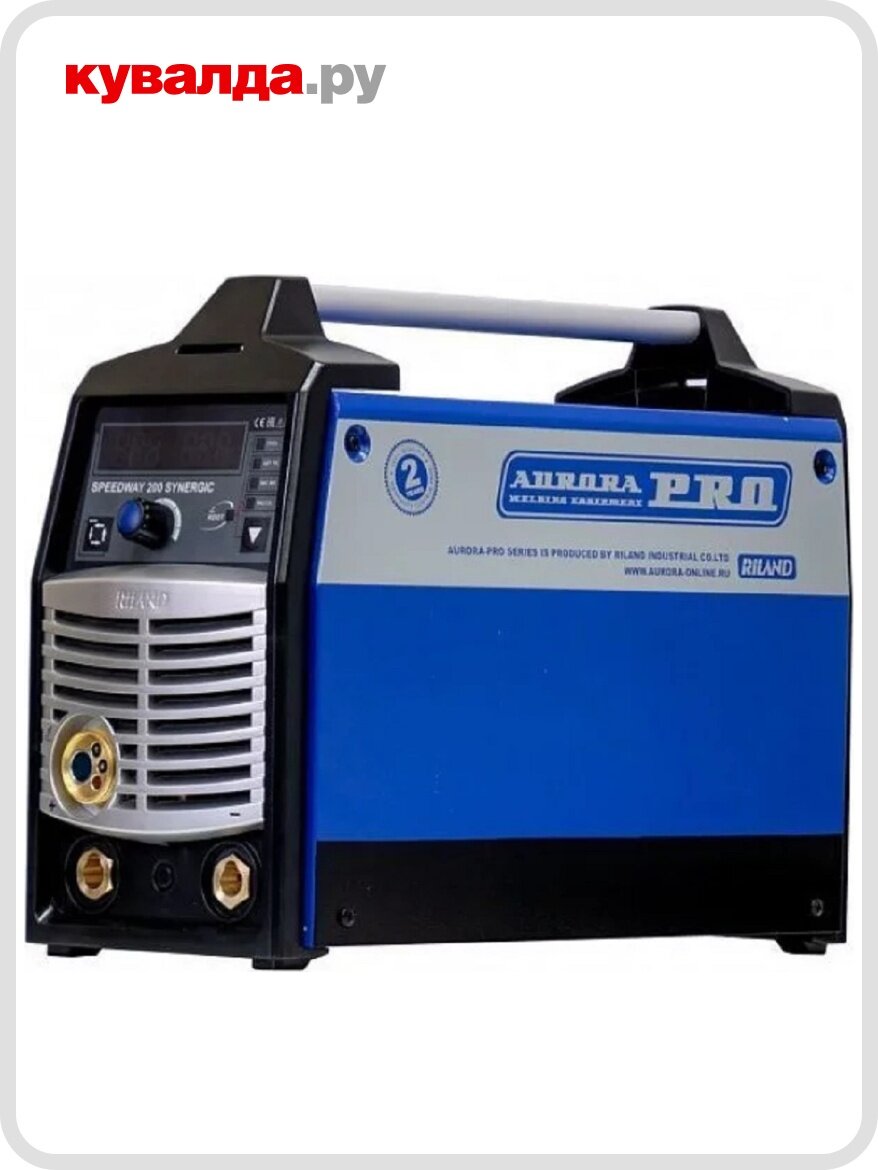 Сварочный полуавтомат AURORA SPEEDWAY 200 SYNERGIC многофункциональный (MIG/MAG, MMA, TIG DC)