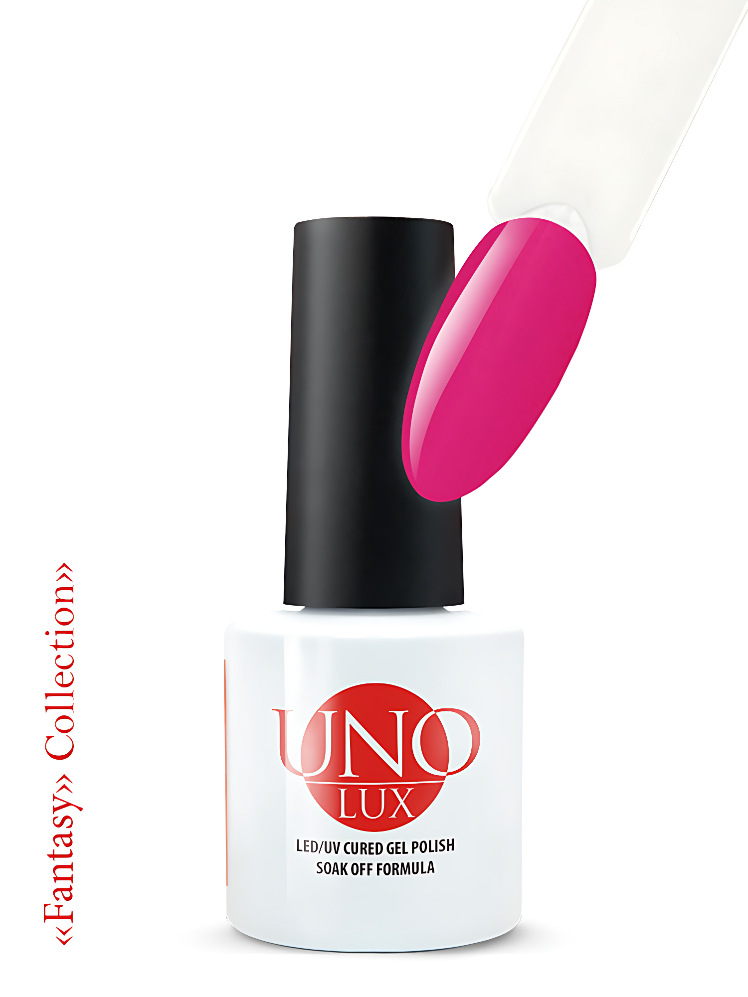 UNO Lux Гель-лак для ногтей №FN122 Strawberry Meadow — «Земляничная поляна», 8мл