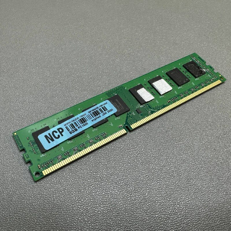 Оперативная память NCP DDR3 - 1x 8ГБ 1600МГц, DIMM