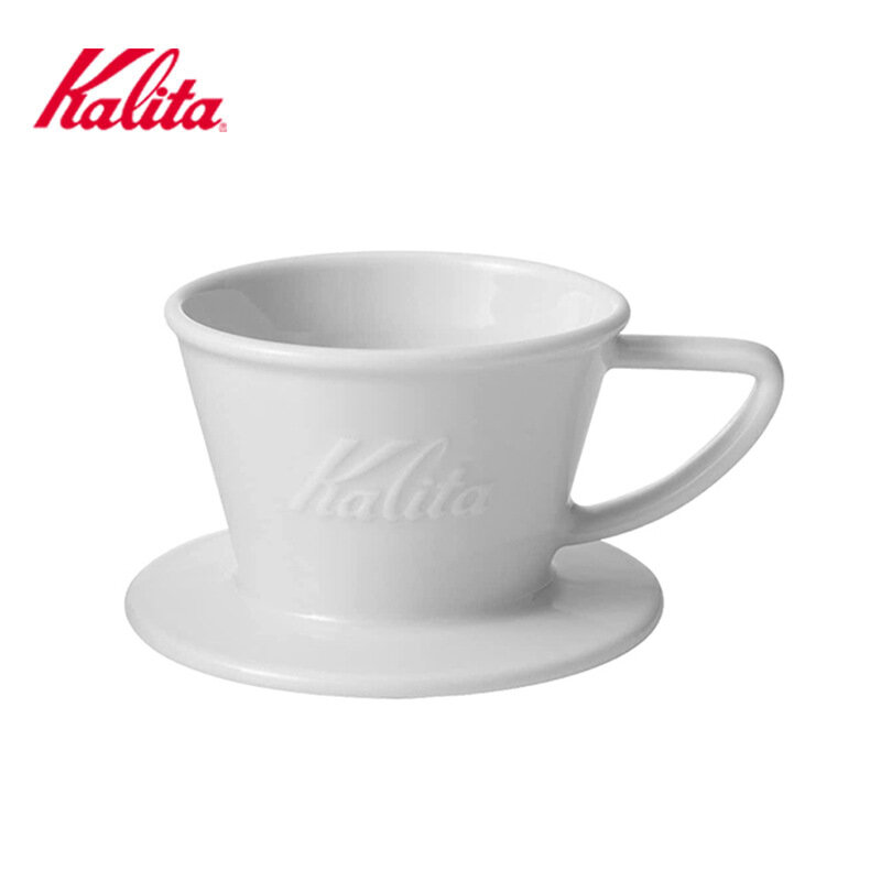 Японская оригинальная керамическая фильтрующая чашка Kalita корзинного типа HASAMI Yaki Kake, чашка для капельного фильтра с 3 отверстиями