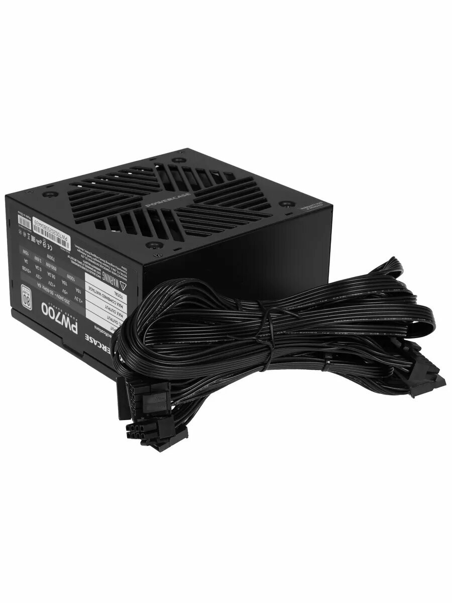 Блок питания PW700 80 Plus ATX 2.31 700W APFC DC-DC 120mm