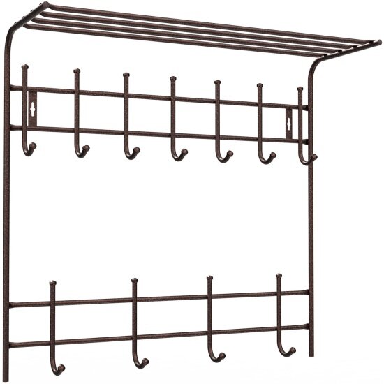 Вешалка настенная Nika 74х70,5х26,5 см, медный антик, ВПТ11М/А