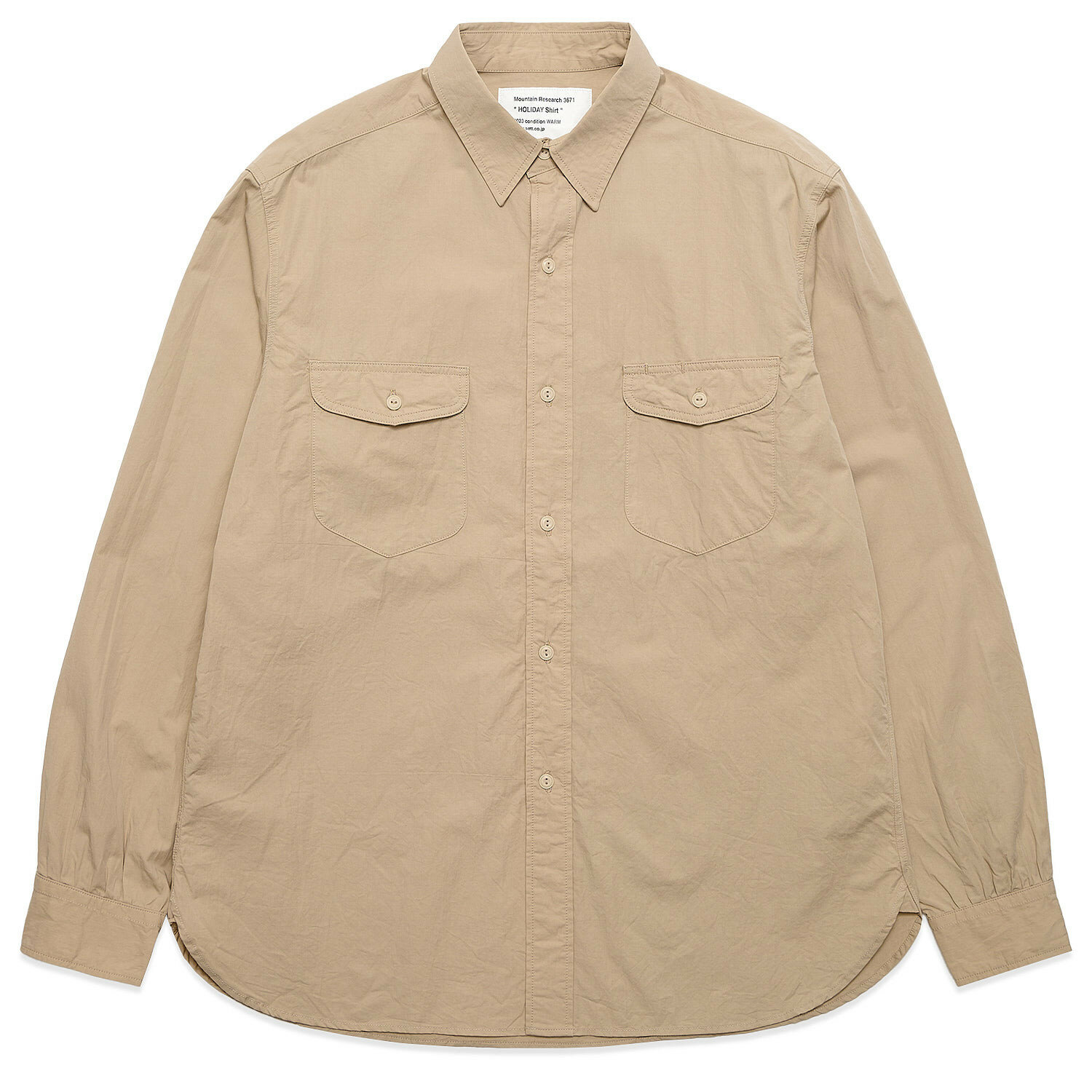 Рубашка MOUNTAIN RESEARCH РУБАШКА MOUNTAIN RESEARCH HOLIDAY COTTON SHIRT