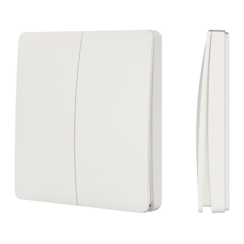 Панель кнопочная KINETIC-801-22-2G-WP-SUF White No battery 433Mhz IP67 пластик INTELLIGENT ARLIGHT 043317