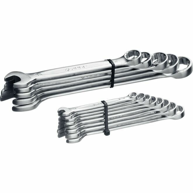 Набор комбинированных гаечных ключей ЗУБР 13 шт, 6-22 мм, Профессионал