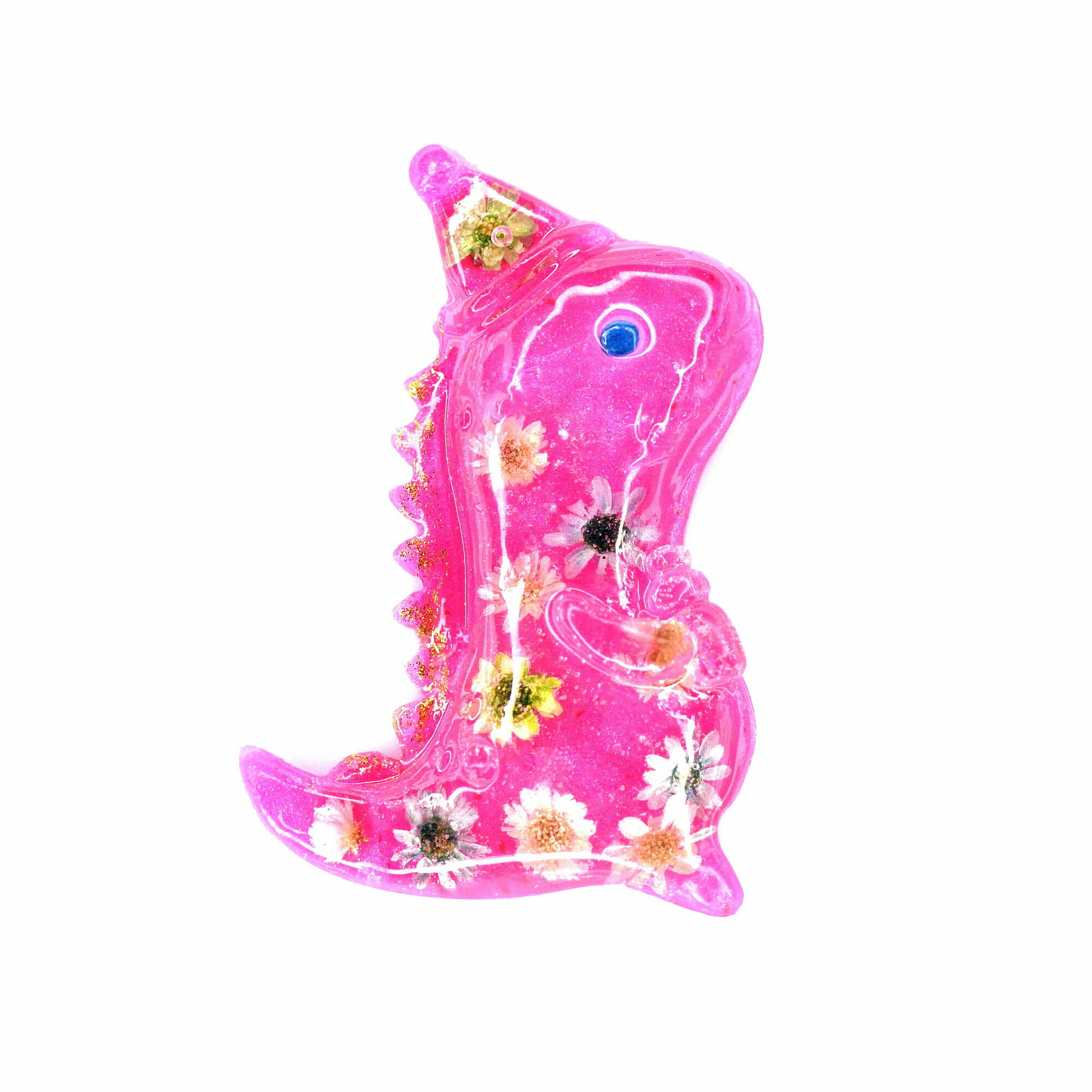 Дракон / Динозавр магнит из смолы ручная работа