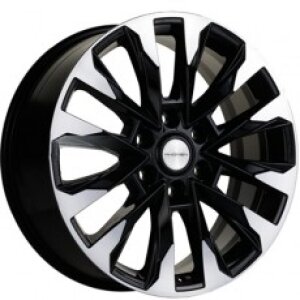 Литой колесный диск Khomen Wheels KHW2010 8x20/6x139.7 D100.1 ET36 Black FP