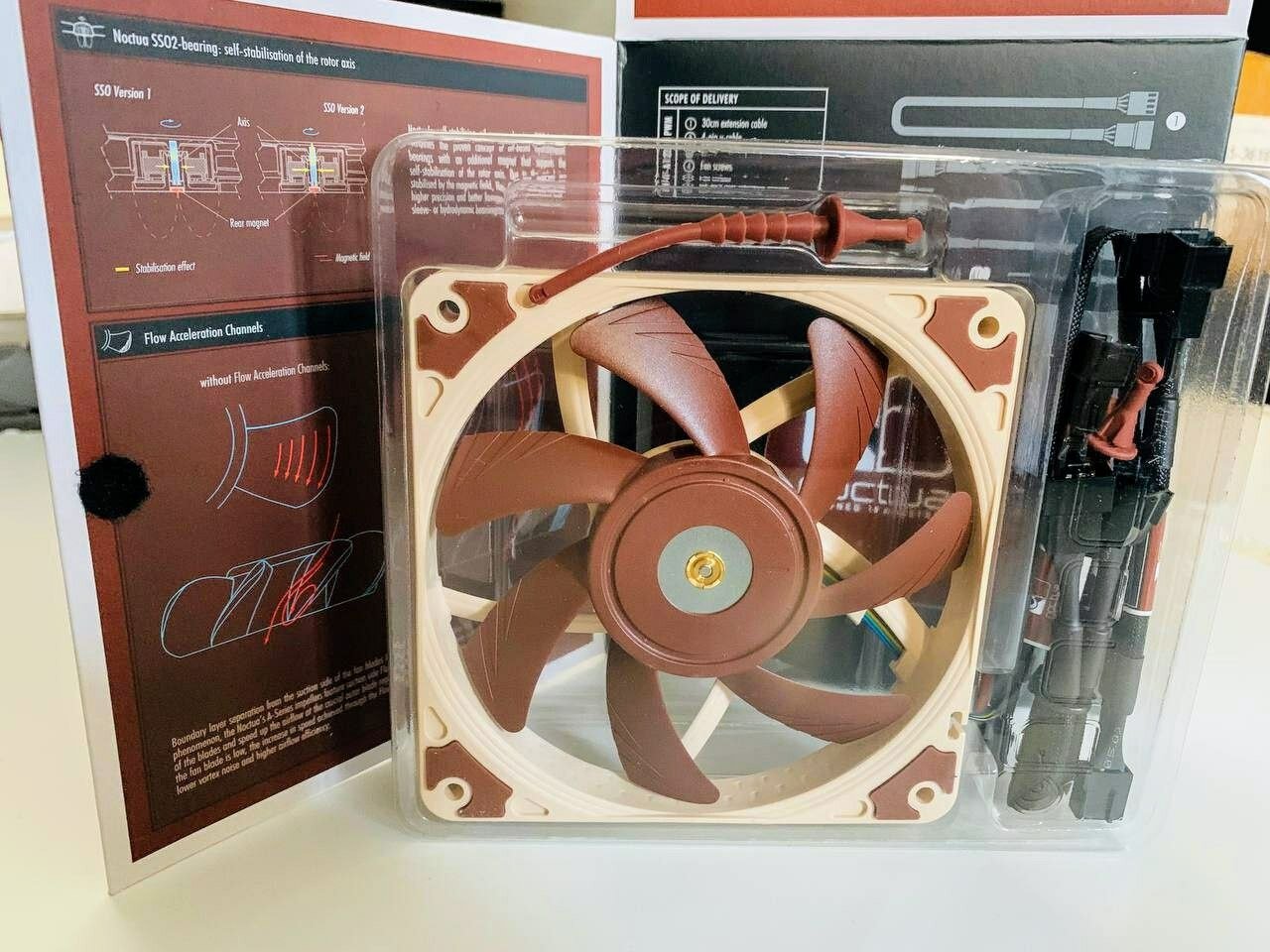 Noctua 120x120x15 вентилятор NF-A12X15-PWM