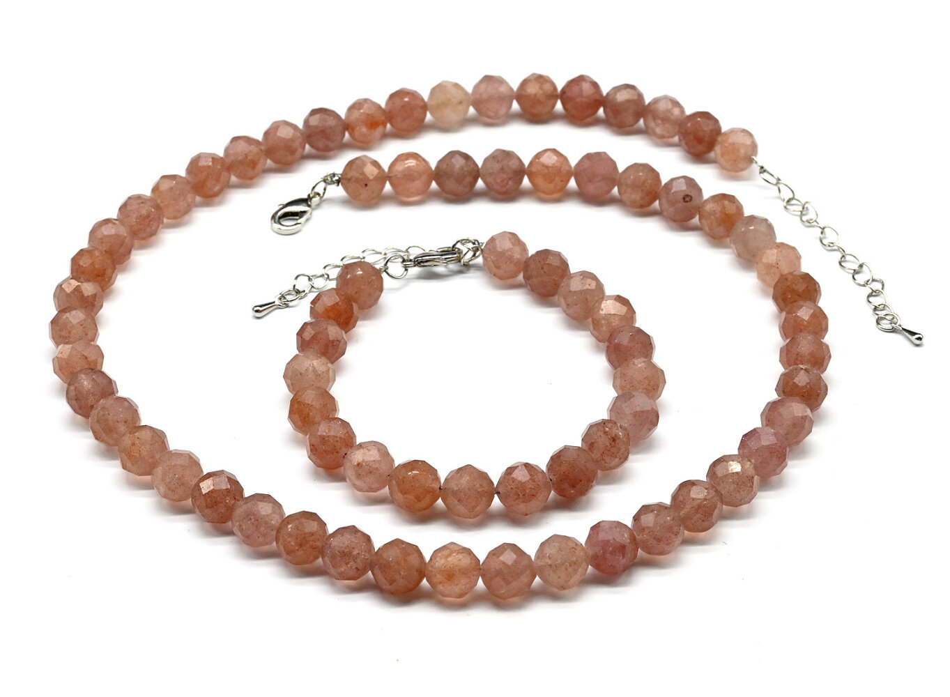 Бусы, кварц