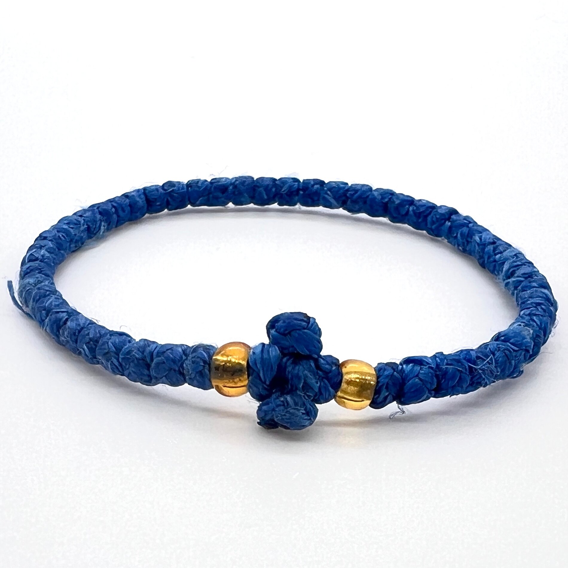 Плетеный браслет, бисер