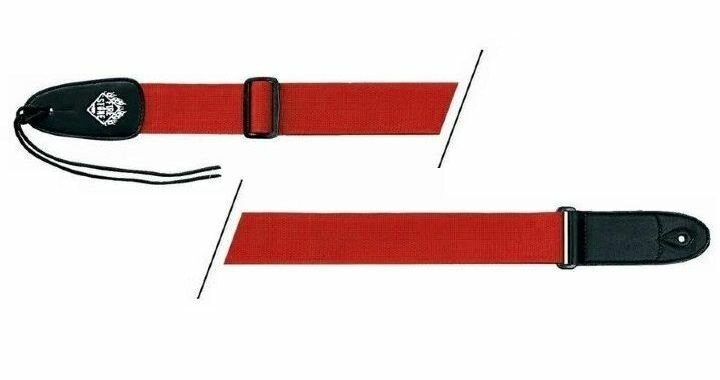 Ремень гитарный Fire&Stone (красный)