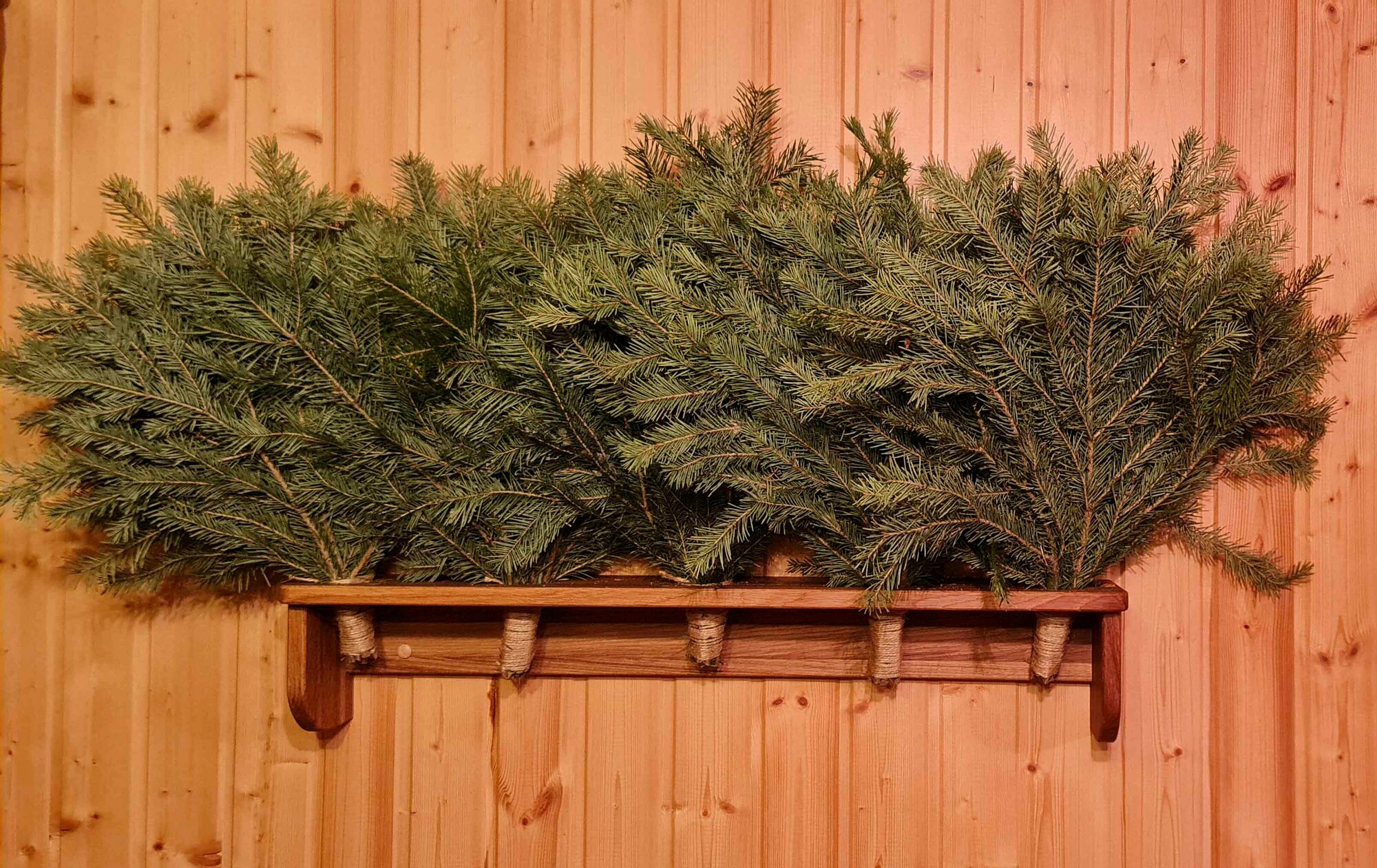 Веники из пихты 5шт. свежий сбор 2026