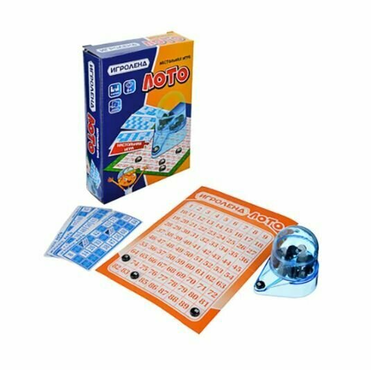 Игра Лото: 12 карточек, 90 номеров