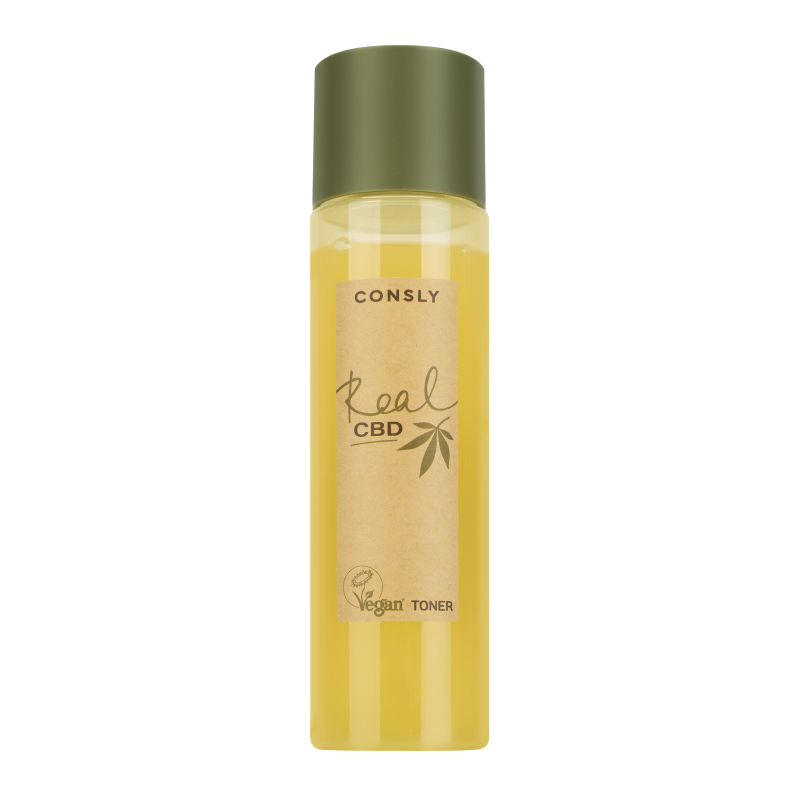 Consly Vegan «Real CBD» Balancing Purifine CBD and Plant-based Squalane Toner Балансирующий тонер с канабидиолом и растительным скваланом