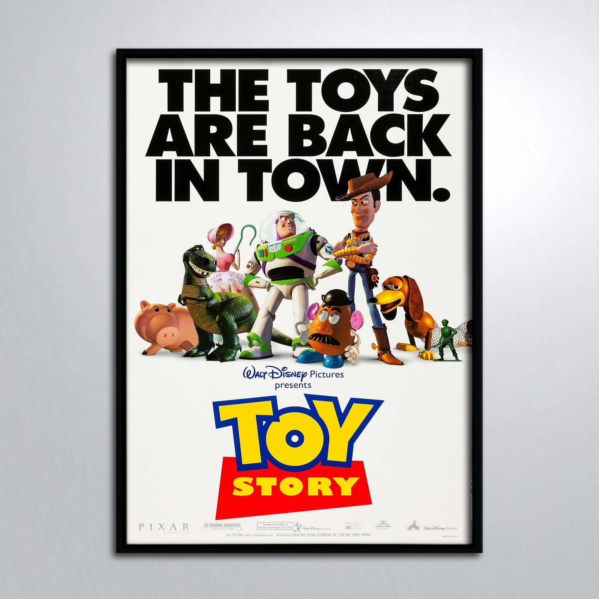 Постер без рамы/История игрушек Плакат Toy Story