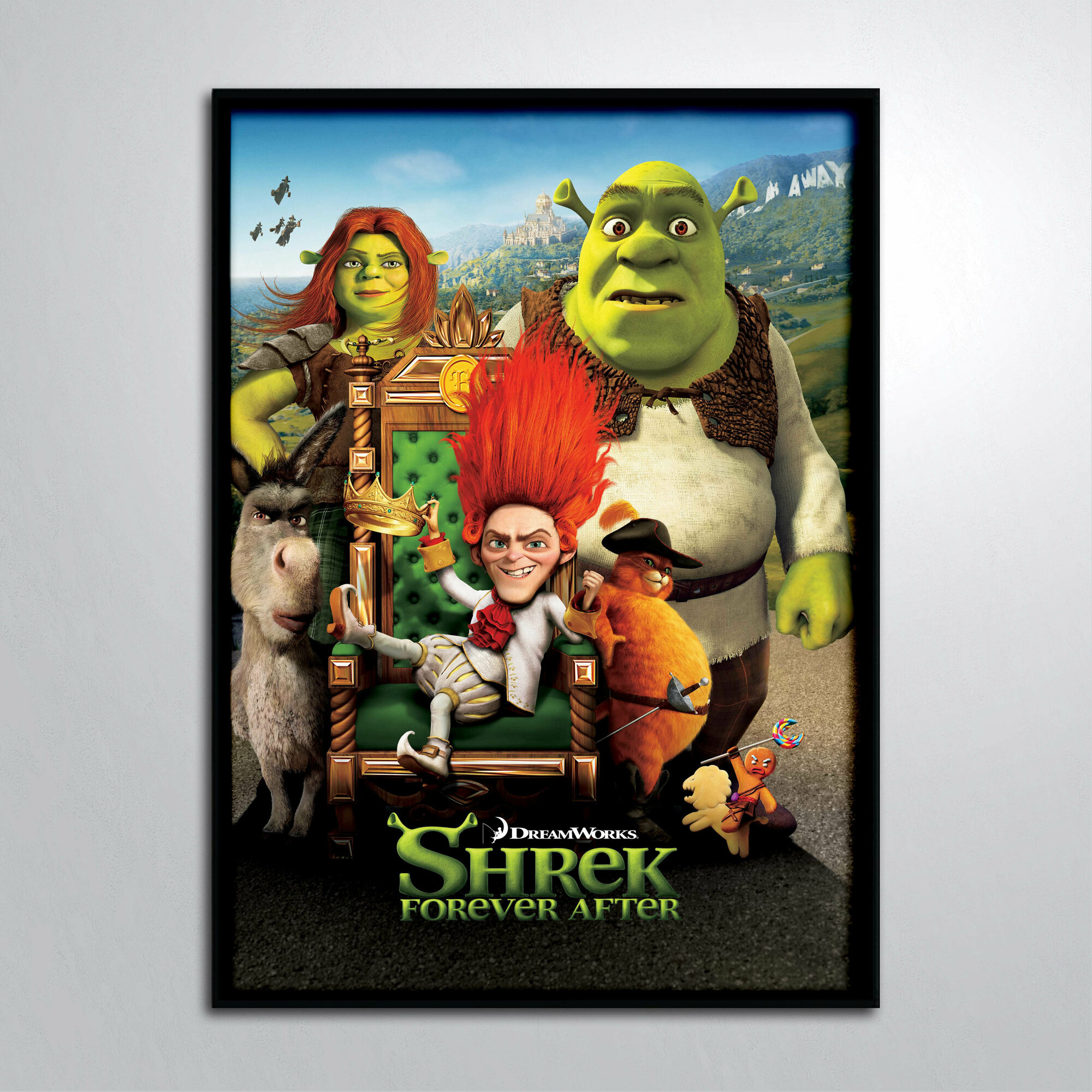 Постер без рамы/Шрэк Навсегда Shrek