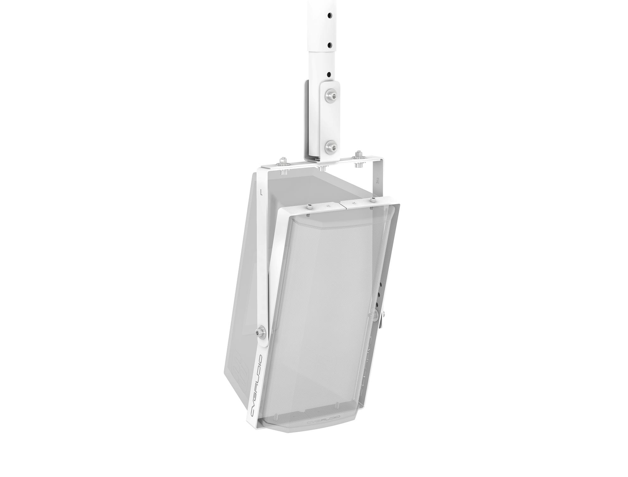 CVGAUDIO CM-H3-S8W - Кронштейн потолочный для установки CVGAUDIO BEATBOMBER SAT-S8W, длина -1550mm, наклон / поворот корпуса, цвет белый