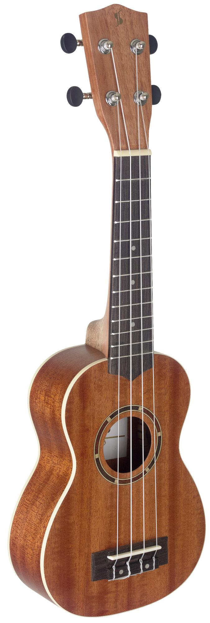 STAGG US-30 - Традиционное сопрано укулеле. Задняя дека и обечайки - сапеле, гриф - красное дерево, накладка - составной орех. В комплекте - черный нейлоновый чехол. Отделка: натуральная