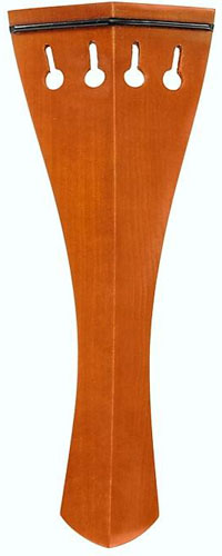 Viola tailpiece Acura Meister Ultimo AT-ATH25H - Grade Ultimo Hill boxwood tailpiece with ebony saddle for 16 inch viola