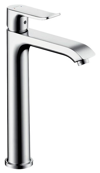Смеситель для раковины Hansgrohe Metris 31183000 с донным клапаном, хром
