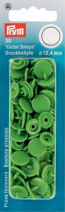 Кнопки "Color Snaps" цвет светло-зеленый 12,4мм 30 шт в уп PRYM 393114