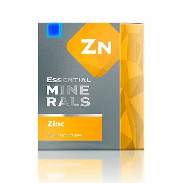 Органический цинк Essential Minerals, 60 капсул
