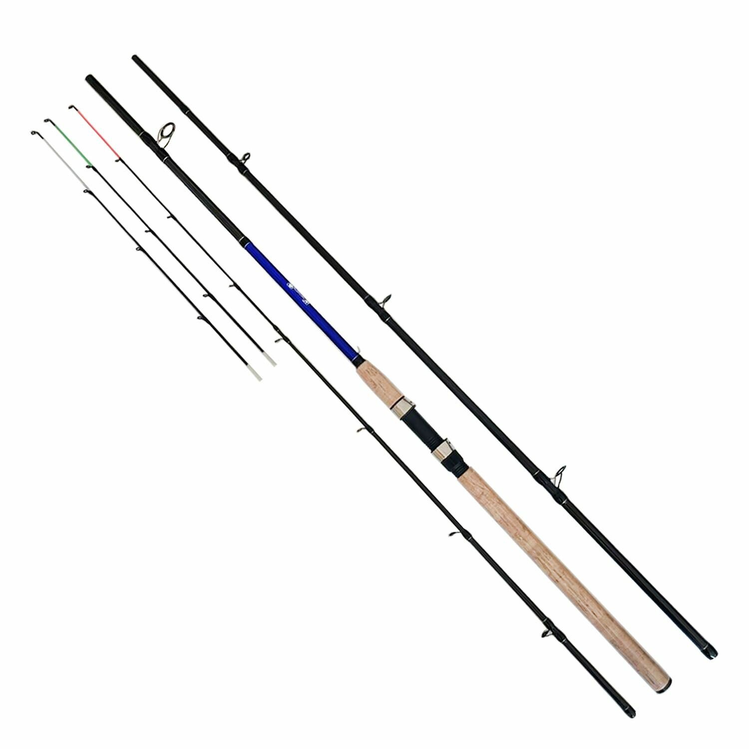 Фидерное удилище для рыбалки FEEDER Быстрый строй 3,6m 60-120g Carbon-98%