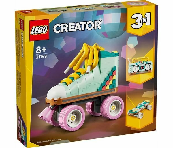 Конструктор LEGO Creator - Ретро роликовые коньки 3 в 1 (Lego 31148)