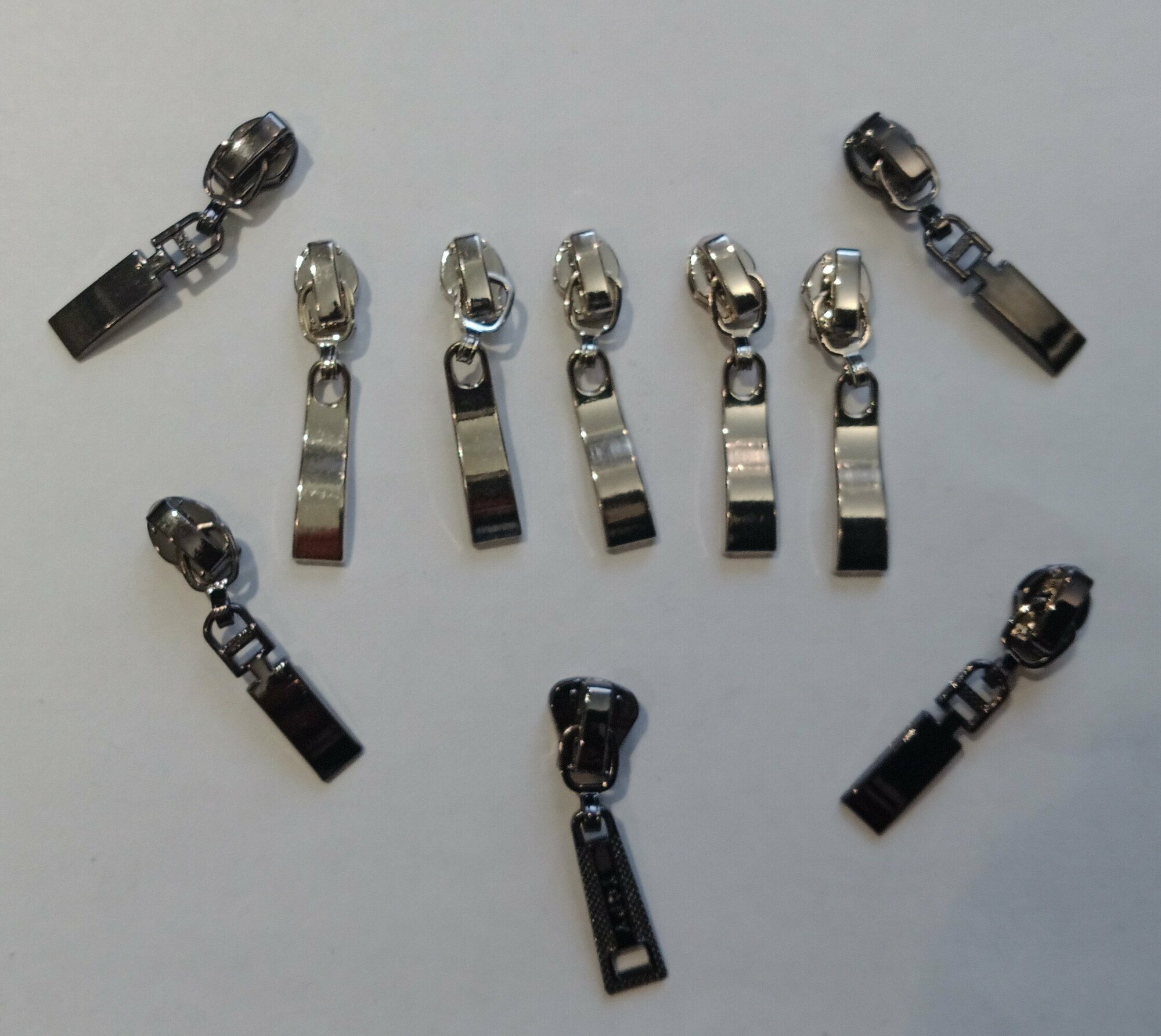 Бегунок / Замок-автомат для молнии, №3, 10 шт