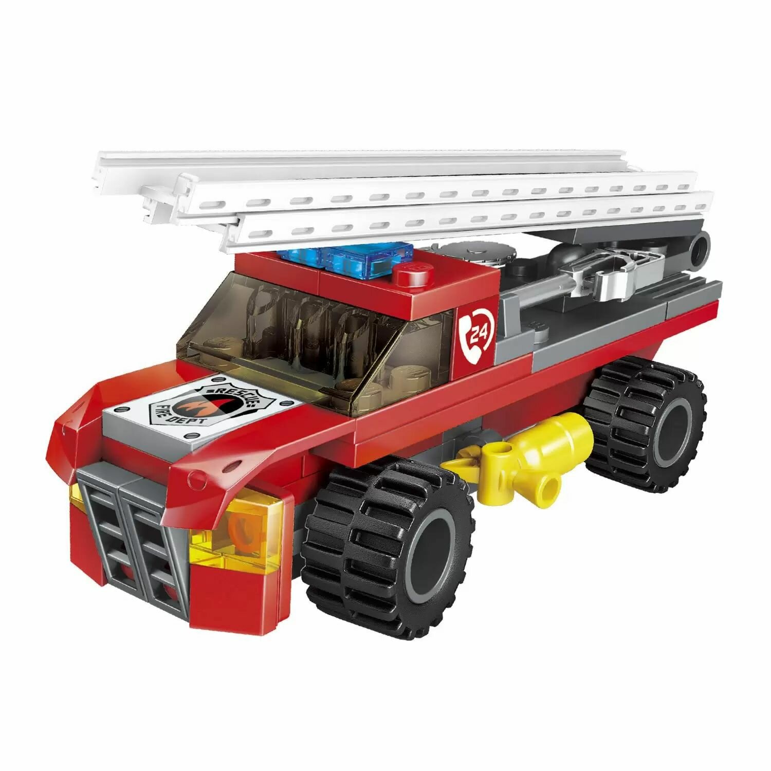 1toy - Blockformers Конструктор "Трансфайертрак" №1 - Файерджет